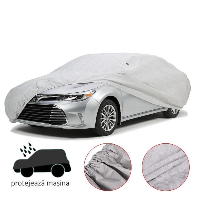 Husa auto XXL pentru SUV, material rezistent si elastic PEVA, protectie ...