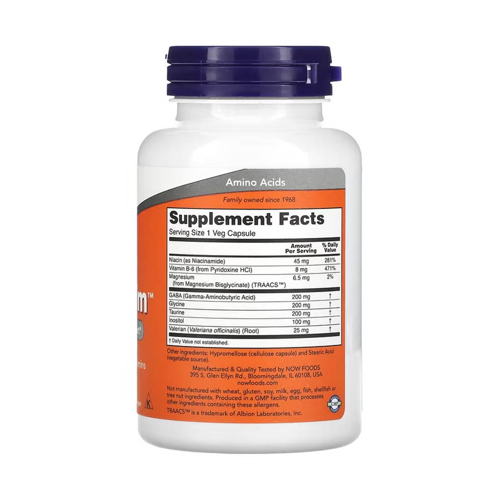 True Calm, Relaxare si Somn usor, Now Foods, 90 capsule - eMAG.ro