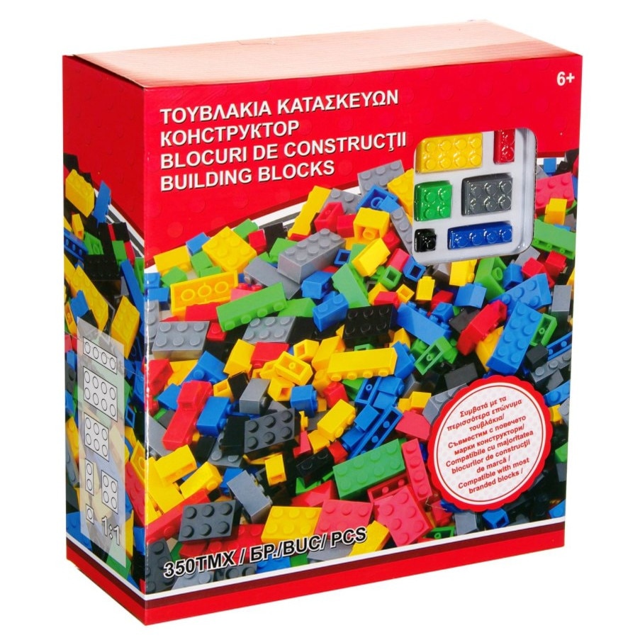 Set blocuri de constructii, 350 piese, 6+ - eMAG.ro