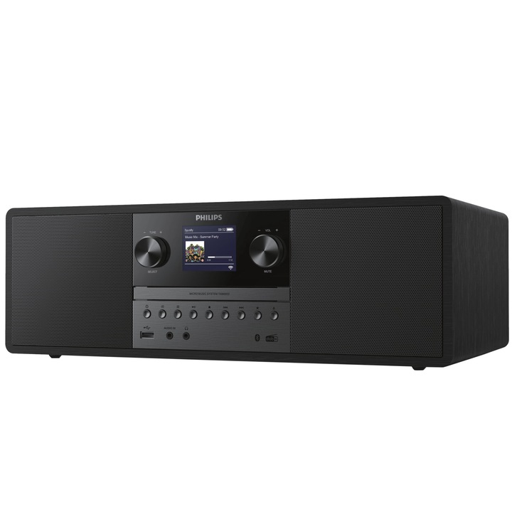 Microsistem audio Philips, TAM6805/10, negru - eMAG.ro