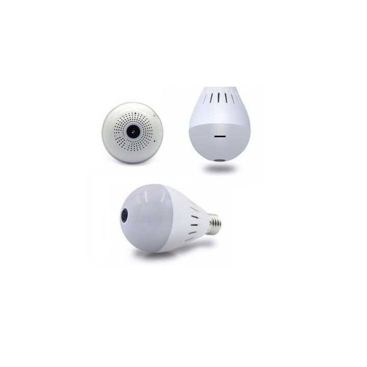 Bec cu camera SIKS® 3D, supraveghere, microfon incorporat - eMAG.ro