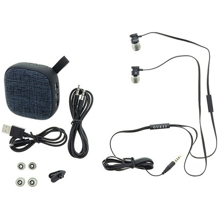 Set casti si boxa Guess Bundle Pack, Negru - eMAG.ro