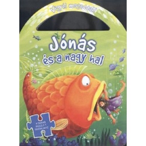 Jonas es a nagy hal - Puzzlekonyv (Iona si balena, carte-puzzle), Guile ...