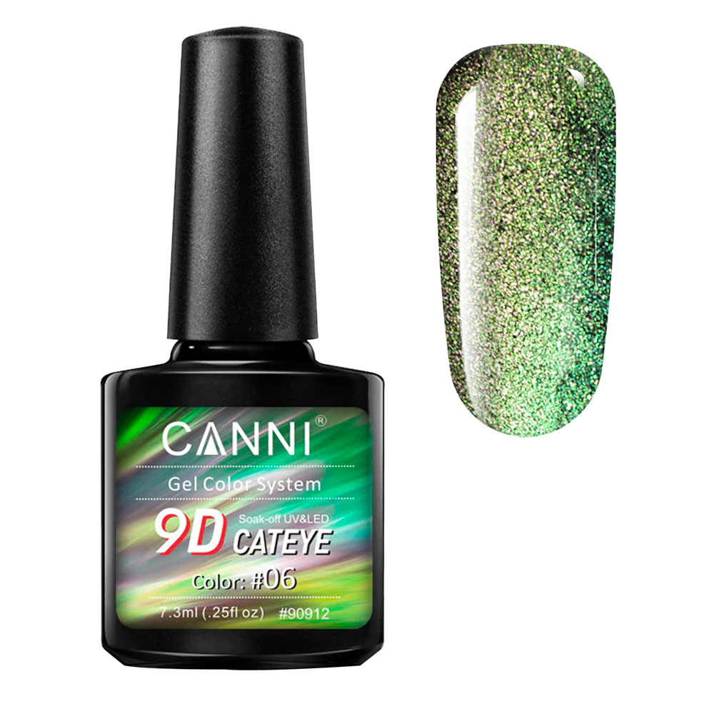 Oja semipermanenta Canni, 9D Cat Eye, 7.3 ml, nuanta 06 - eMAG.ro