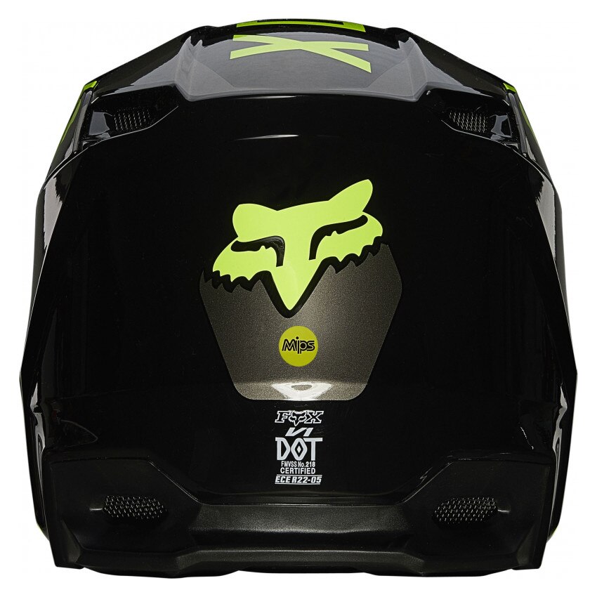 Casca FOX, V1 revn helmet ece, Galben, XL - eMAG.ro