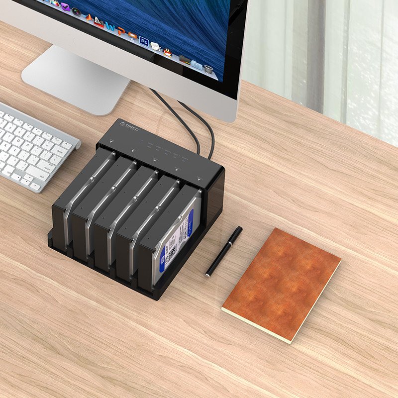Rack extern multifunctional HDD/SSD 2.5 si 3.5 inch Orico, functie de ...