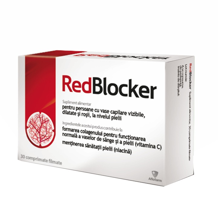 Supliment alimentar Redblocker, 30 comprimate - eMAG.ro