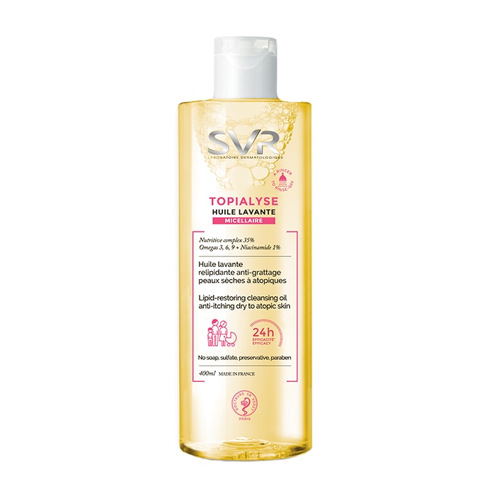 Ulei de spalare cu efect anti-iritatant ai emolient, SVR Topialyse, 400 ...