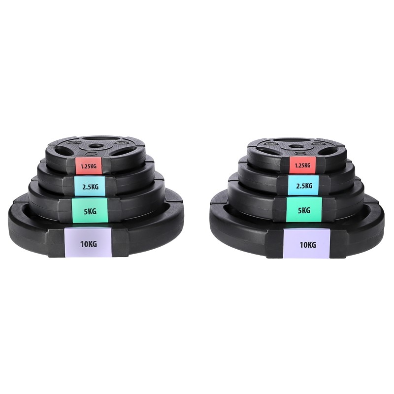 Set Haltera cu greutati reglabile HMS GSP40 42 kg - eMAG.ro