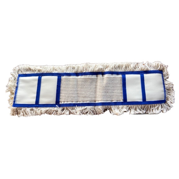 Mop profesional AquaClean, bumbac, 60 cm, cu buzunare - eMAG.ro