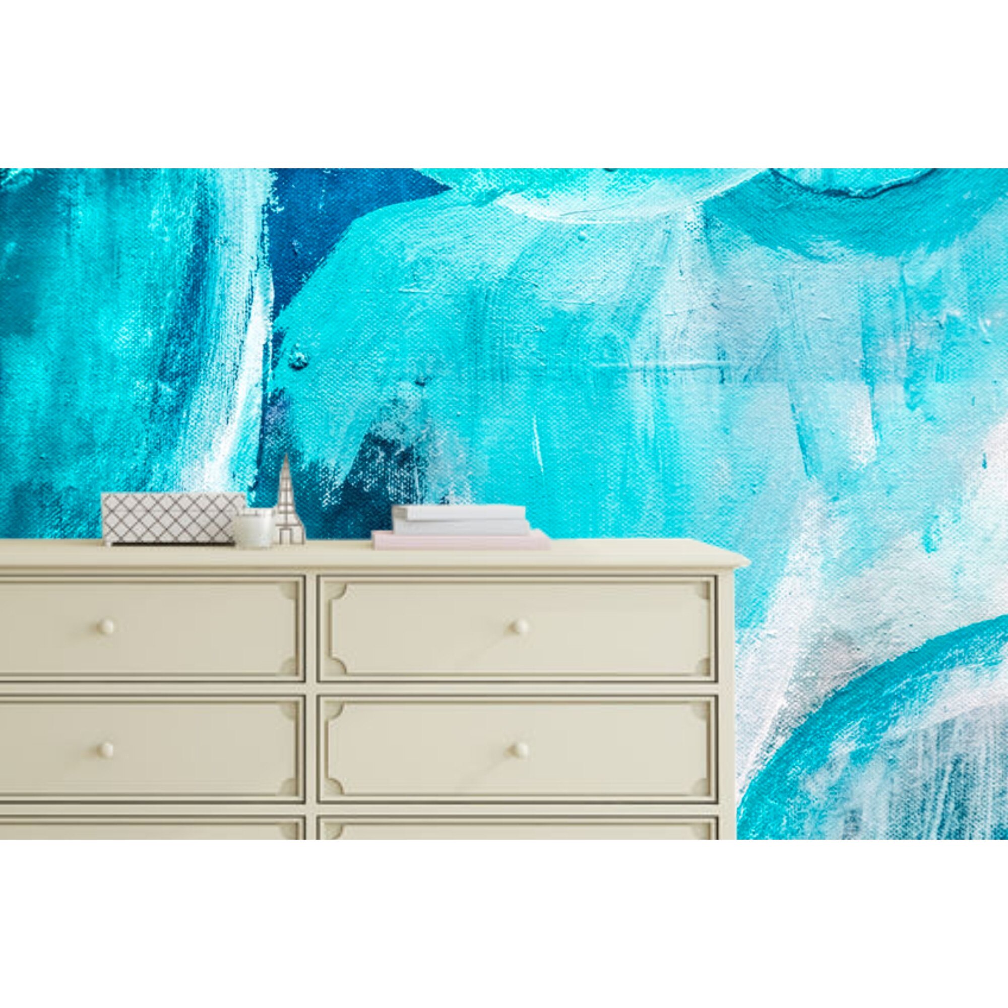 Fototapet personalizat, tapet model pictura pe tesatura antica ...