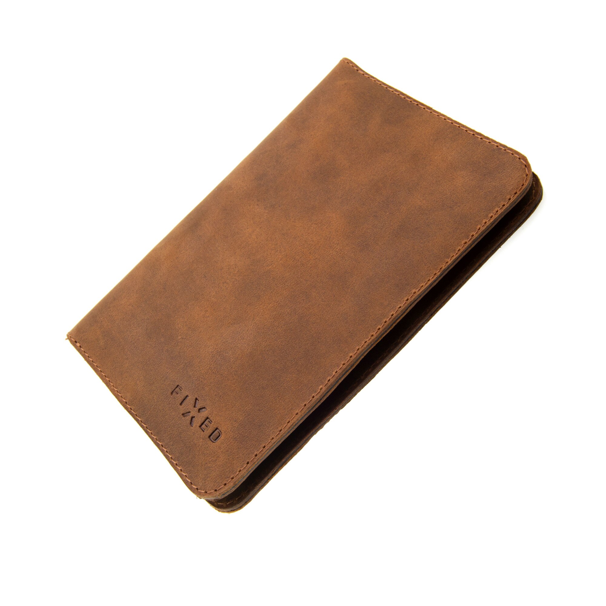 Portofel Smart din piele naturala, Fixed, Localizare Bluetooth, Smile ...