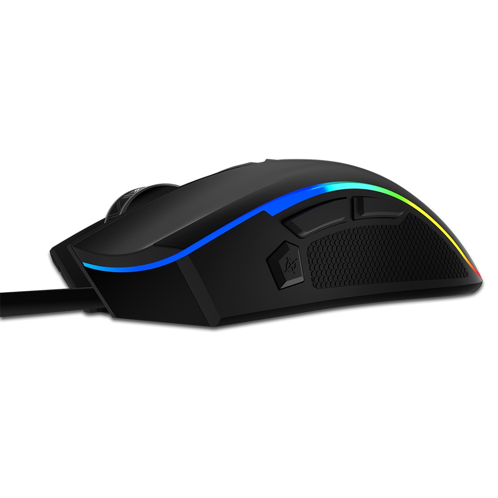 Mouse gaming, Meetion HERA G3330, 8000dpi, RGB, Negru - eMAG.ro