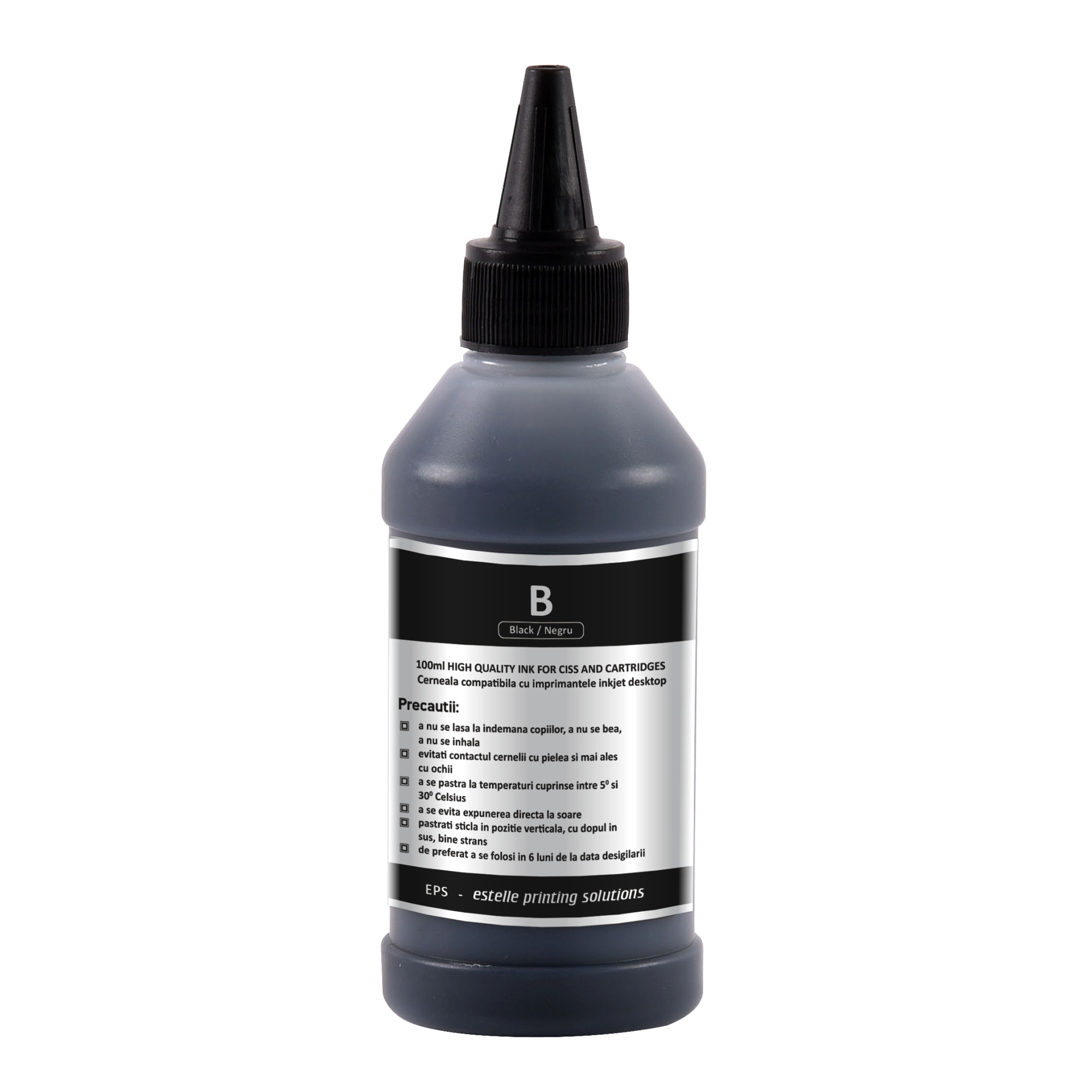 Set cerneala universala refill compatibila Canon (CISS), 4x100 ml ...