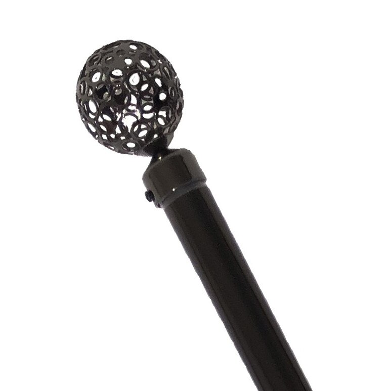 Galerie extensibila bila neagra simpla 1.2-2 m - eMAG.ro