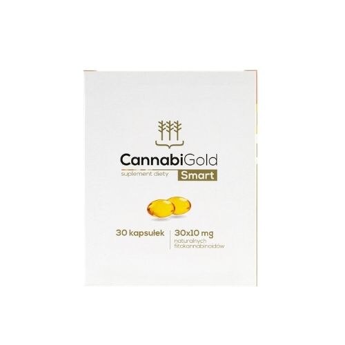 Supliment alimentar CannabiGold Smart Ulei CBD, 30 Capsule - eMAG.ro