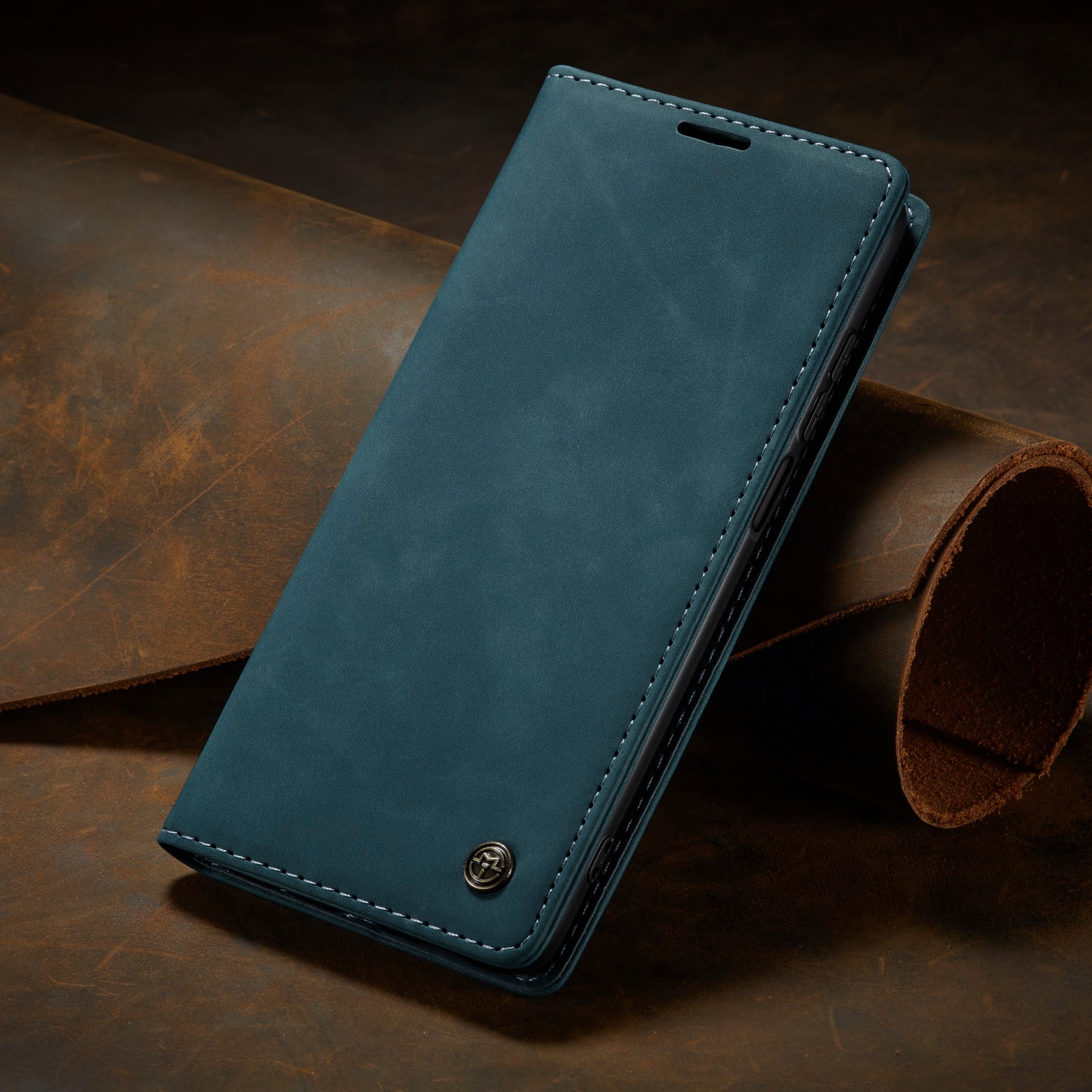 Husa pentru Xiaomi Redmi Note 9 Pro, CaseMe, slim piele, tip portofel ...