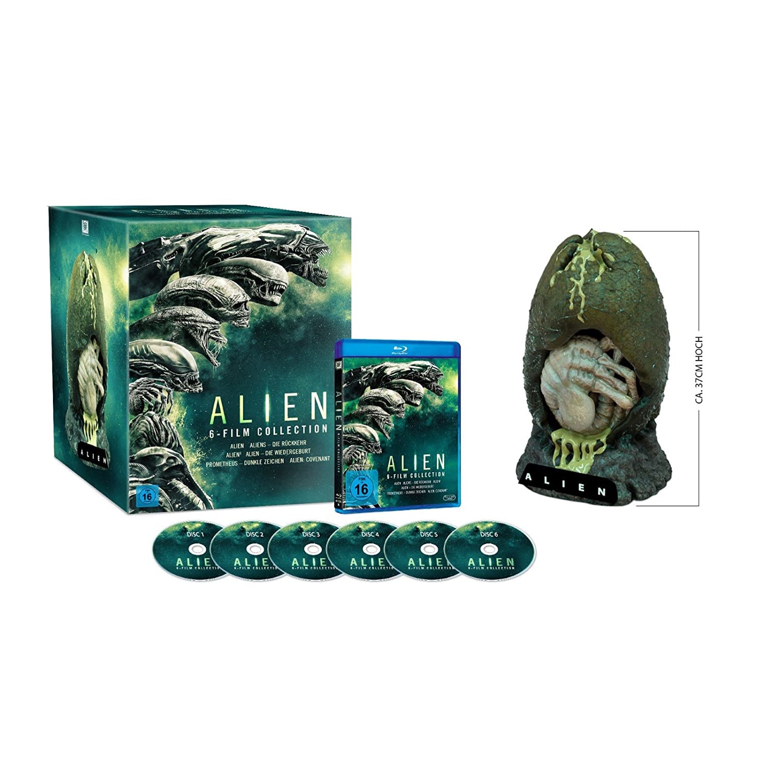 Alien 1-6 Collection 2019 Special Edition Limitált tojás-szobros ...