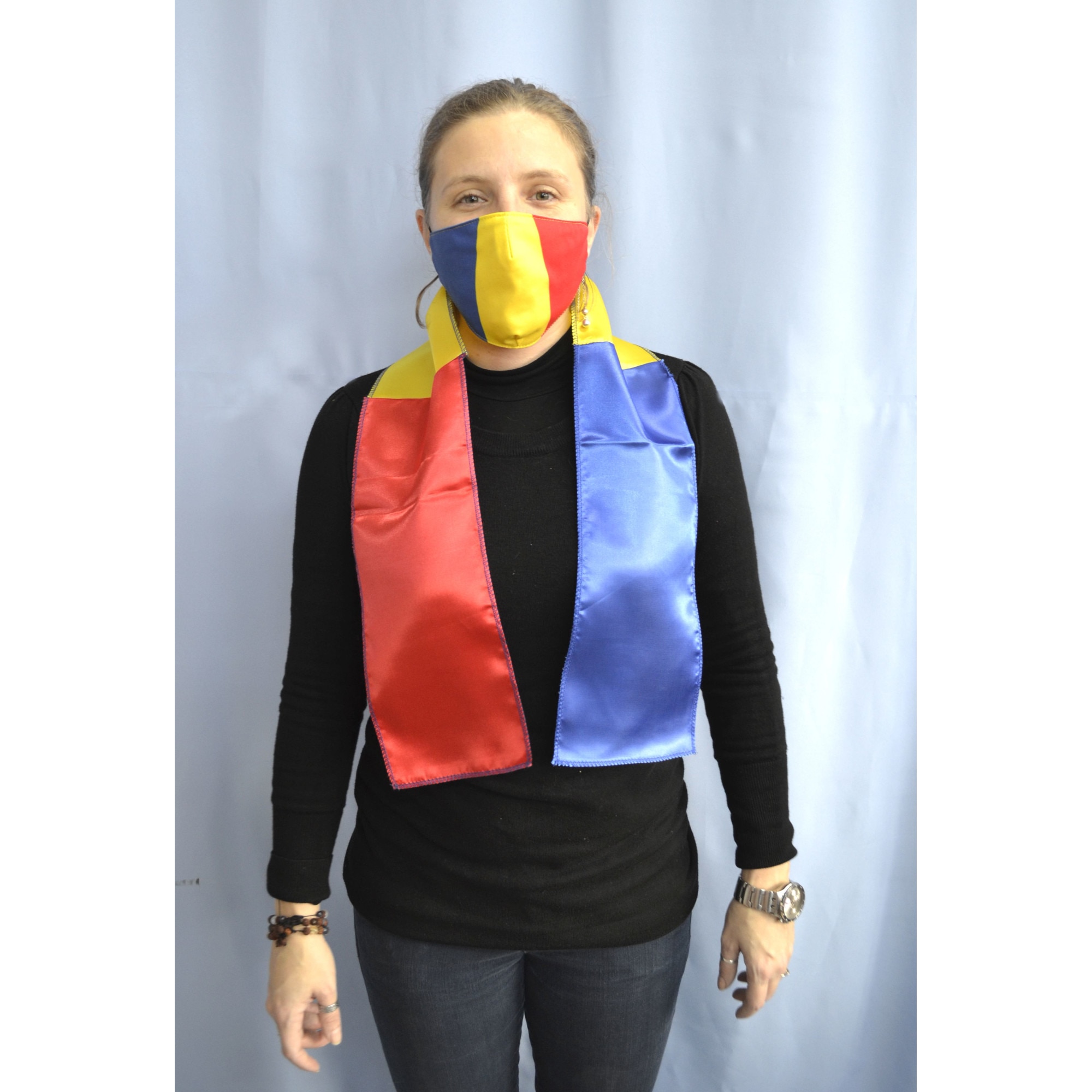 Fular ROMANIA - satin Simpla fata - SET 500 BUC - eMAG.ro