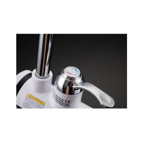 Robinet instant apa calda si para dus, 3000 W, model LZ001-U Alb - eMAG.ro