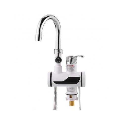 Robinet instant apa calda si para dus, 3000 W, model LZ001-U Alb - eMAG.ro