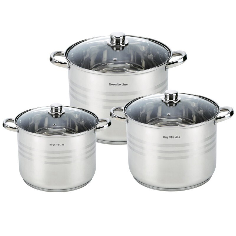 Set oale inox 6 piese RL-SP4 Royalty Line, baza multistraturi - eMAG.ro