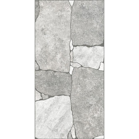 Gresie portelanata tip piatra pentru exterior Roca Grey, 30x60 cm, 9728 ...