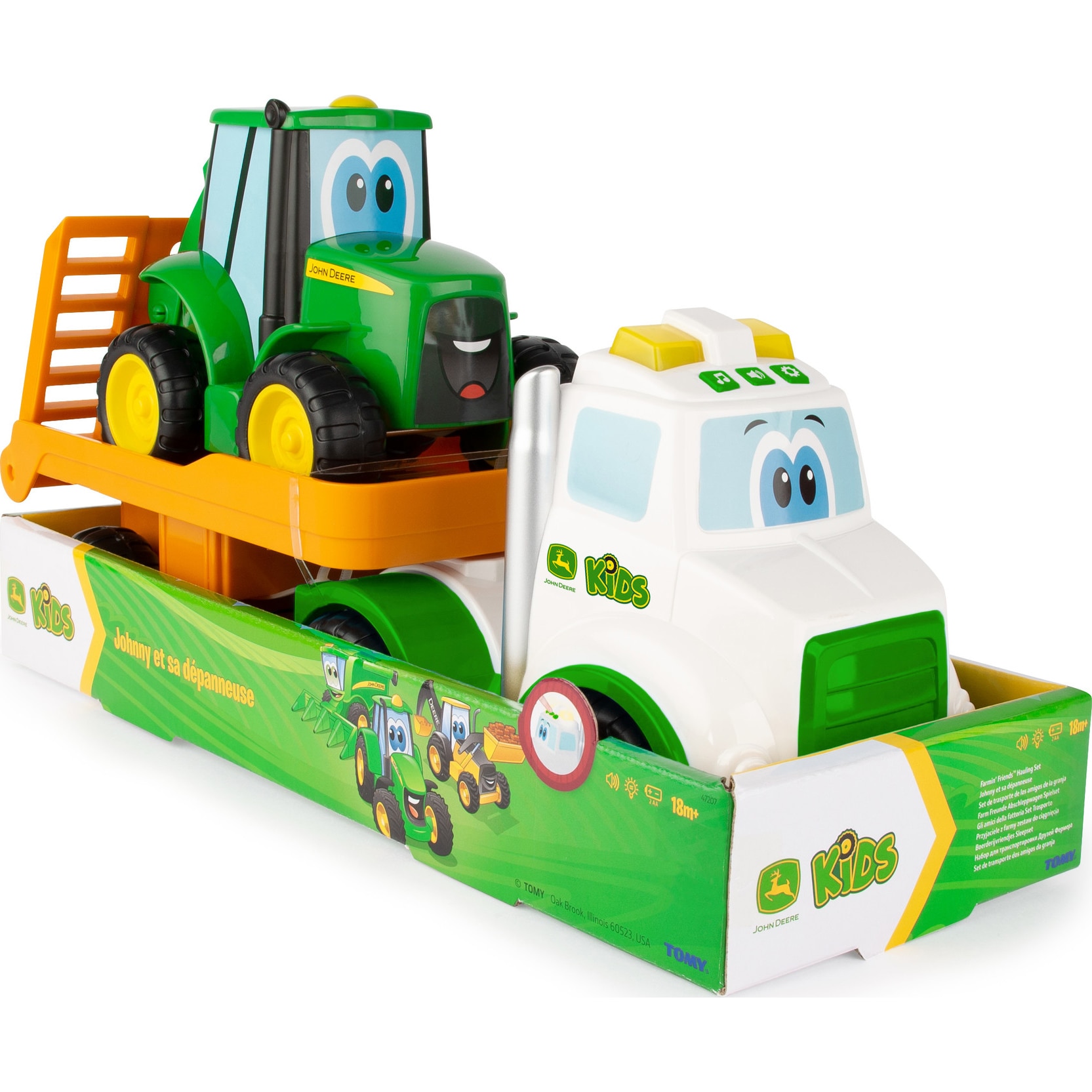 Set de joaca John Deere - Prietenii fermieri, cu lumini si sunete - eMAG.ro