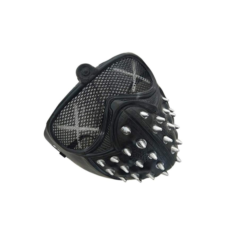 Masca pentru fata model Watch Dogs 2, cu tinte Negru - eMAG.ro