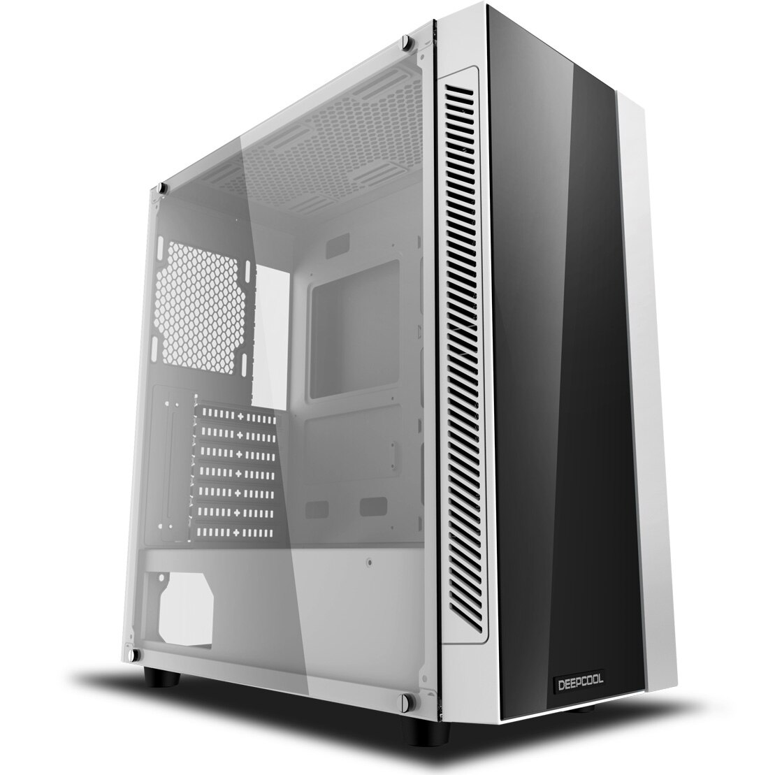 Carcasa DeepCool MATREXX 55 ADD-RGB WH, Mid-Tower, fara sursa, E-ATX ...