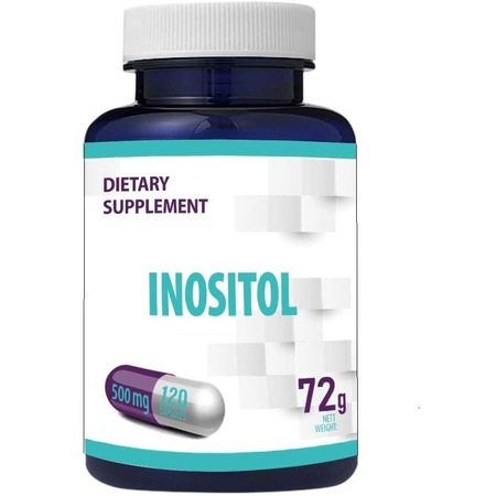 Supliment alimentar Inozitol Hepatica, Vegan, 120 capsule, 500 mg - eMAG.ro