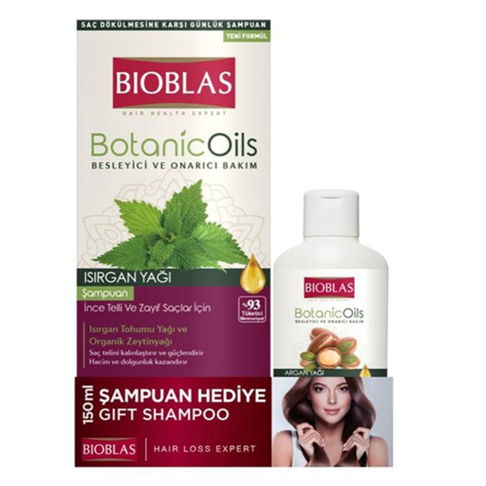 Sampon Bioblas Botanic Oils cu ulei de urzica pentru par subtire si ...