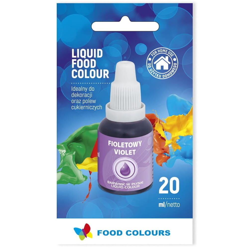 Colorant alimentar lichid violet 20g WS-LA11FC - eMAG.ro