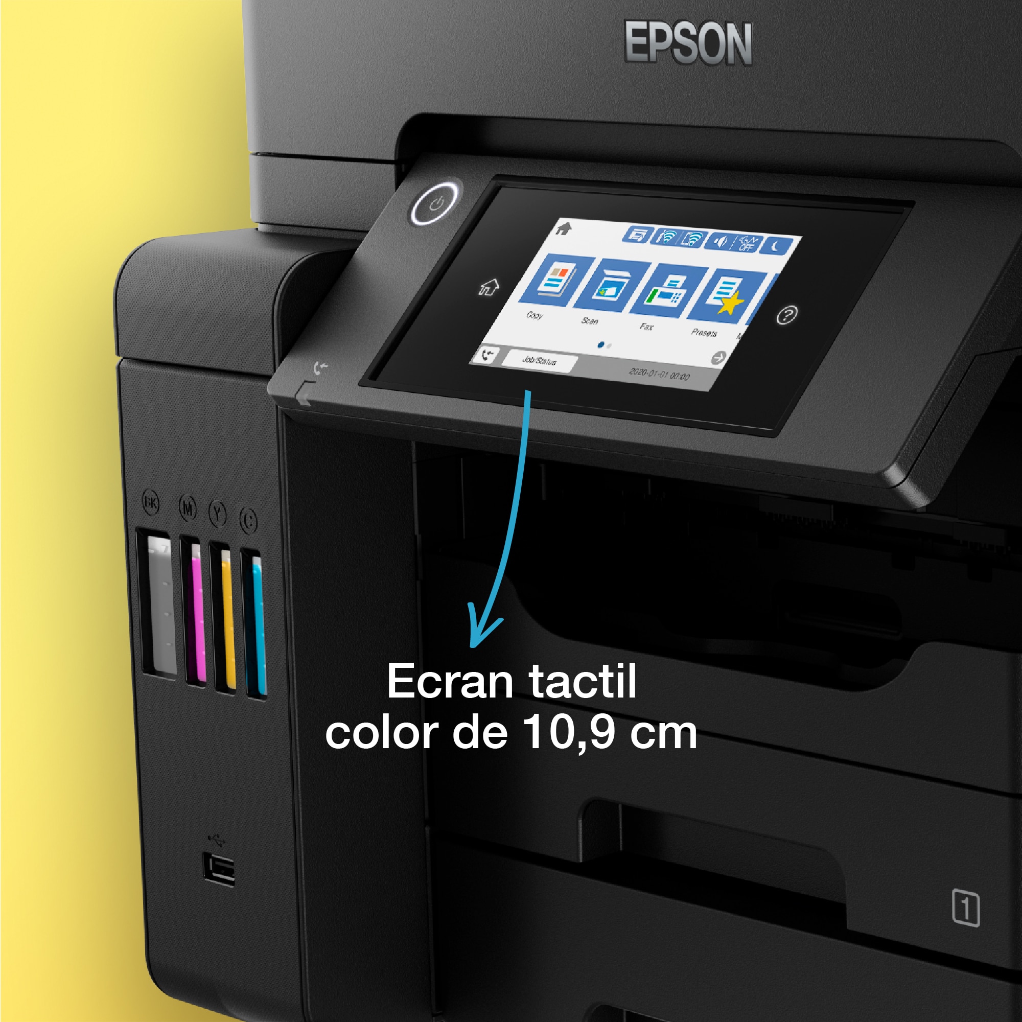 Multifunctional inkjet color CISS Epson EcoTank L6570, Duplex, Wireless ...
