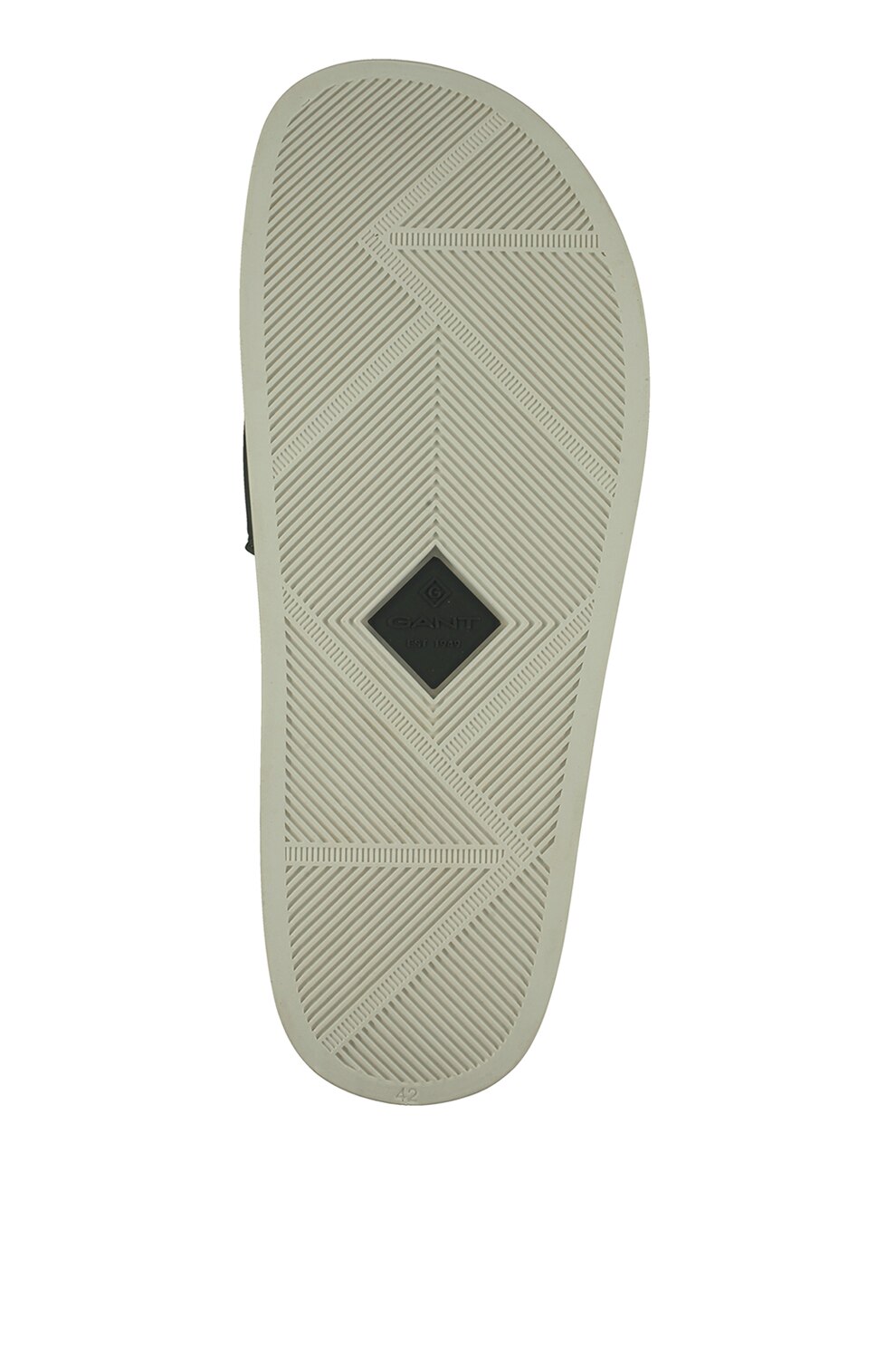 Gant, Papuci cu logo brodat, Verde militar/Negru/Alb, 45 - eMAG.ro