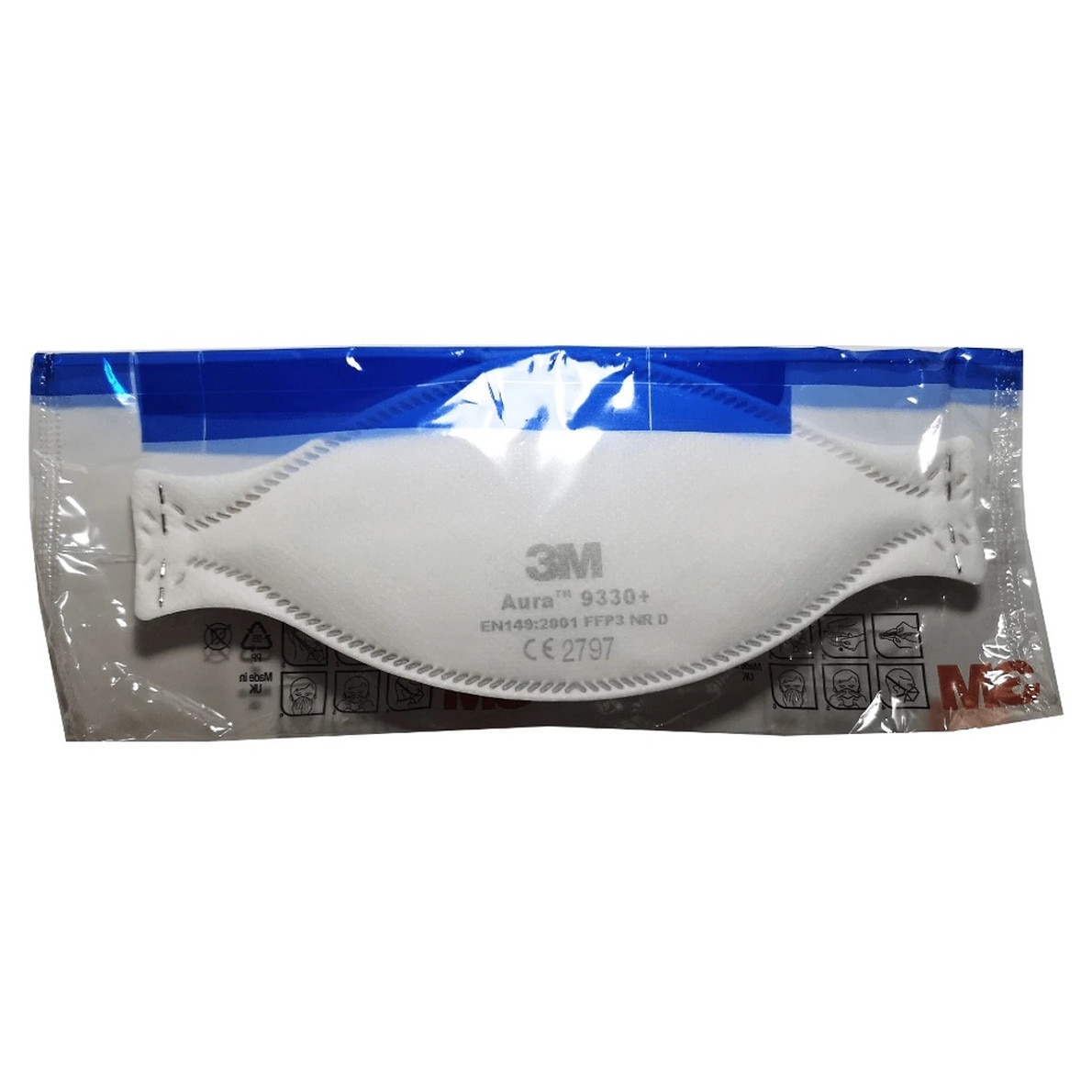 Маска за защита на дихателните пътища срещу частици FFP2 3M Aura 9320 ...