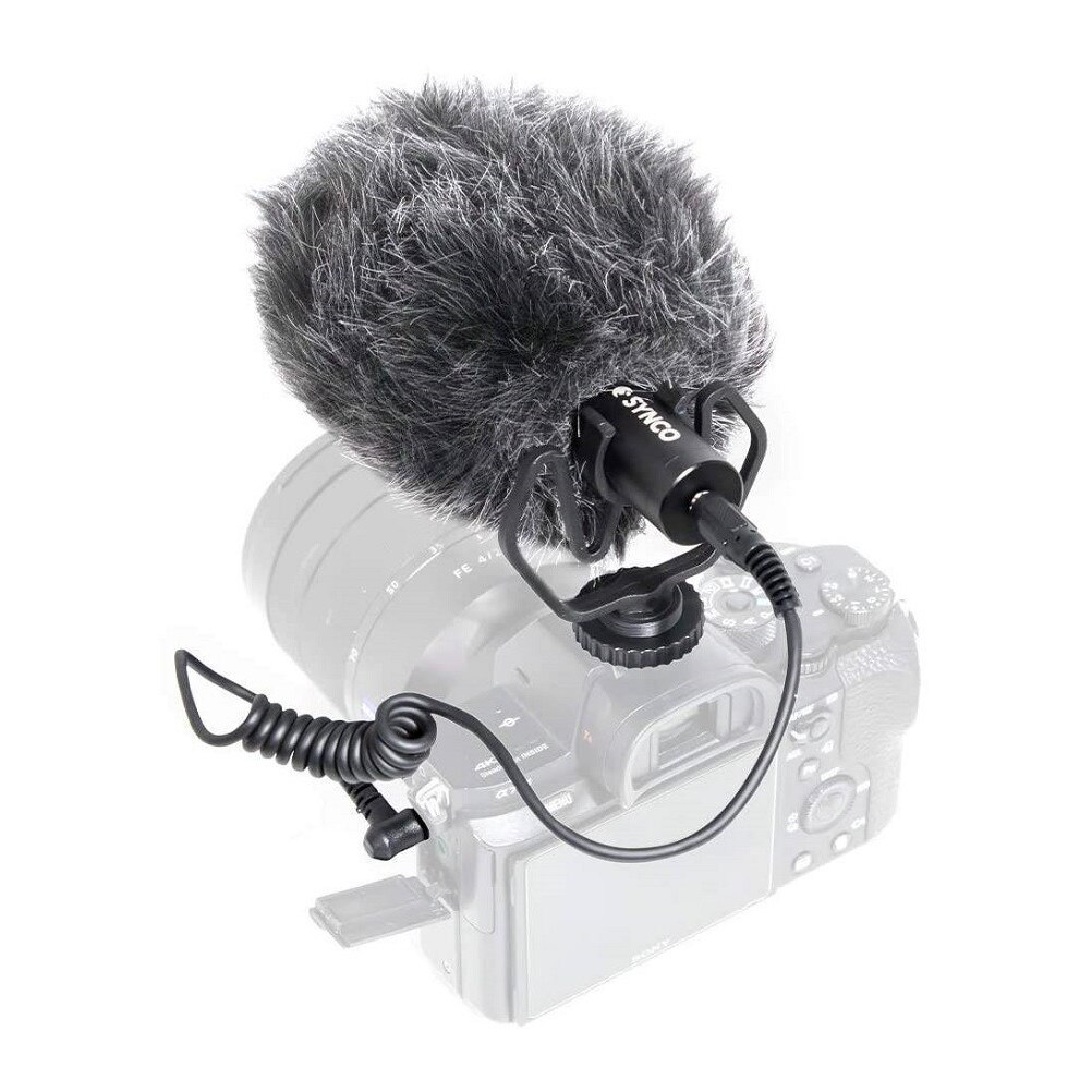 Microfon Camera Mic-M1 SYNCO Jack 3.5mm, Cardioid, Negru - eMAG.ro