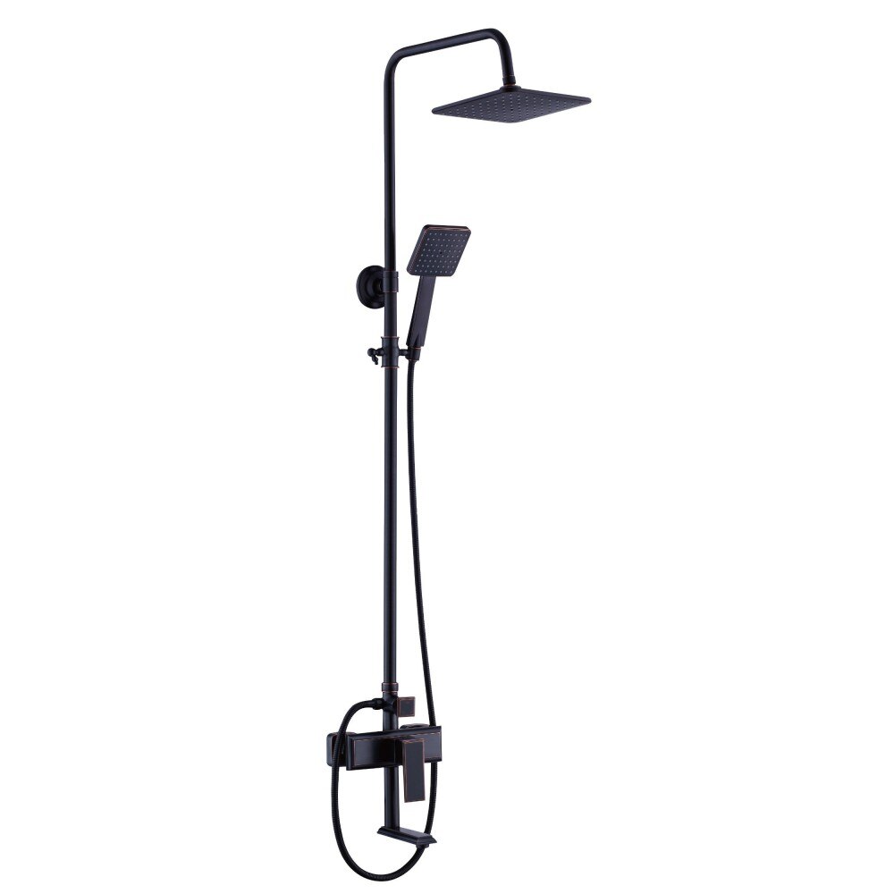 Sistem dus, design elegant, negru - eMAG.ro