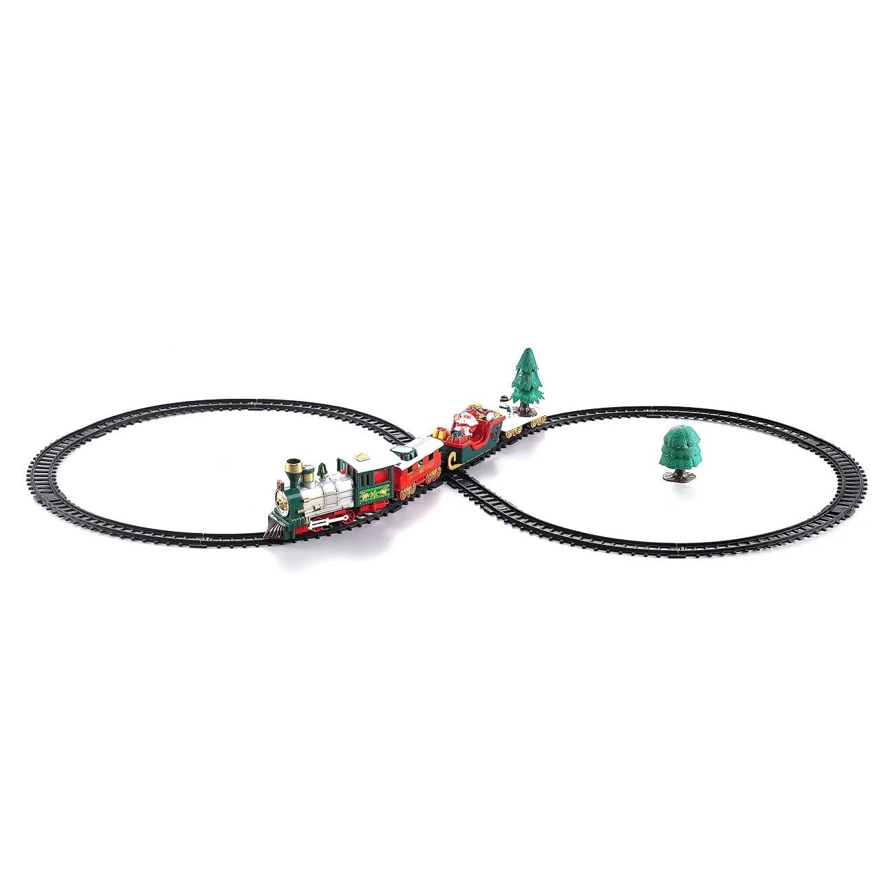 Set Trenulet muzical, cu baterii, 22 piese - eMAG.ro