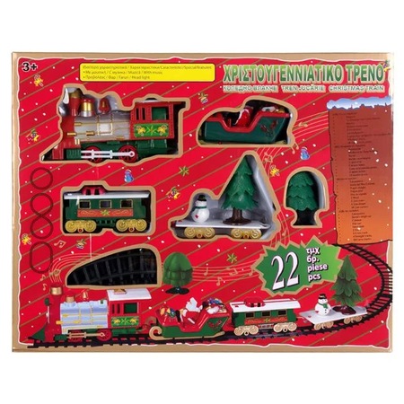 Set Trenulet muzical, cu baterii, 22 piese - eMAG.ro