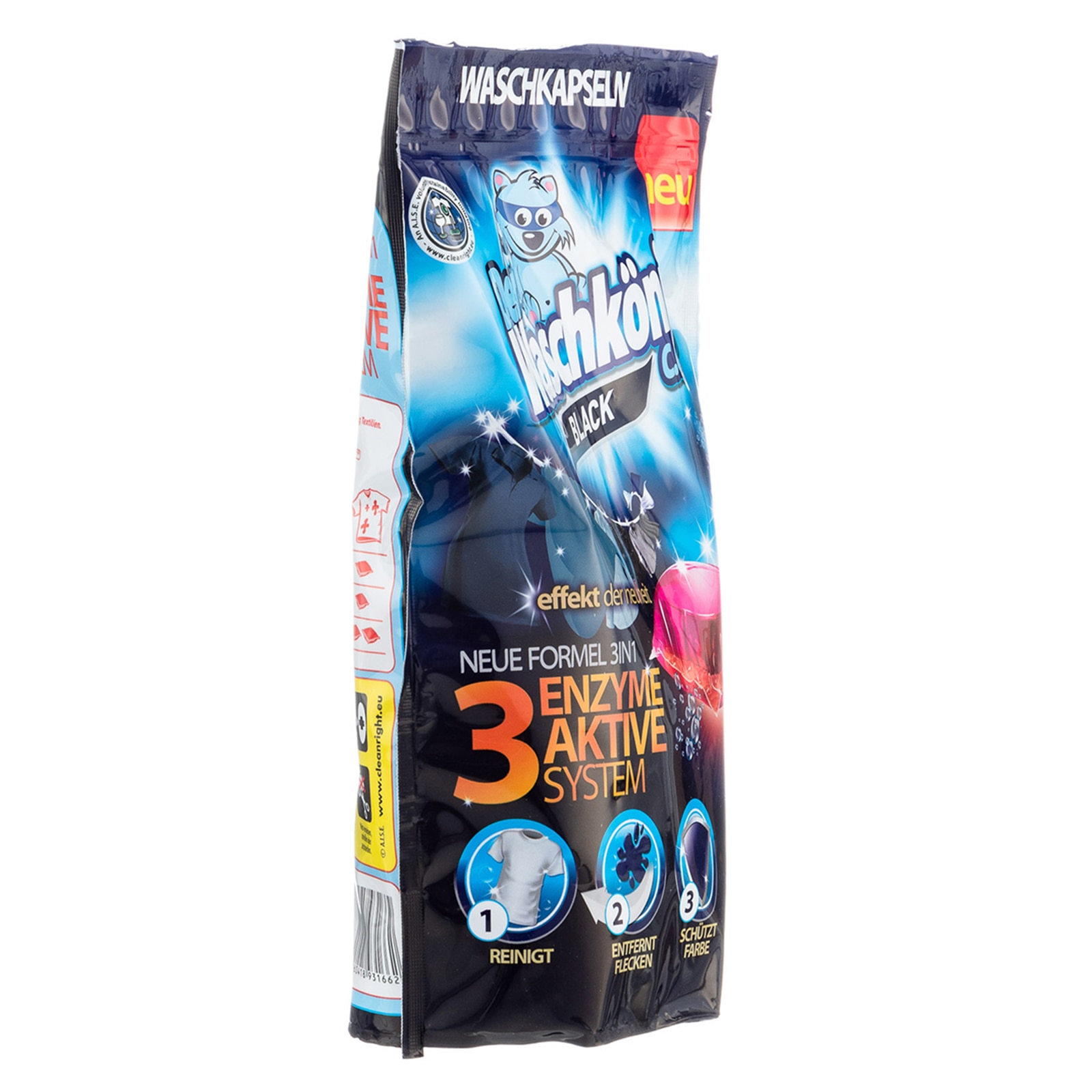 Detergent Rufe Negre Capsule Der Waschkonig Black, 30 spalari - eMAG.ro