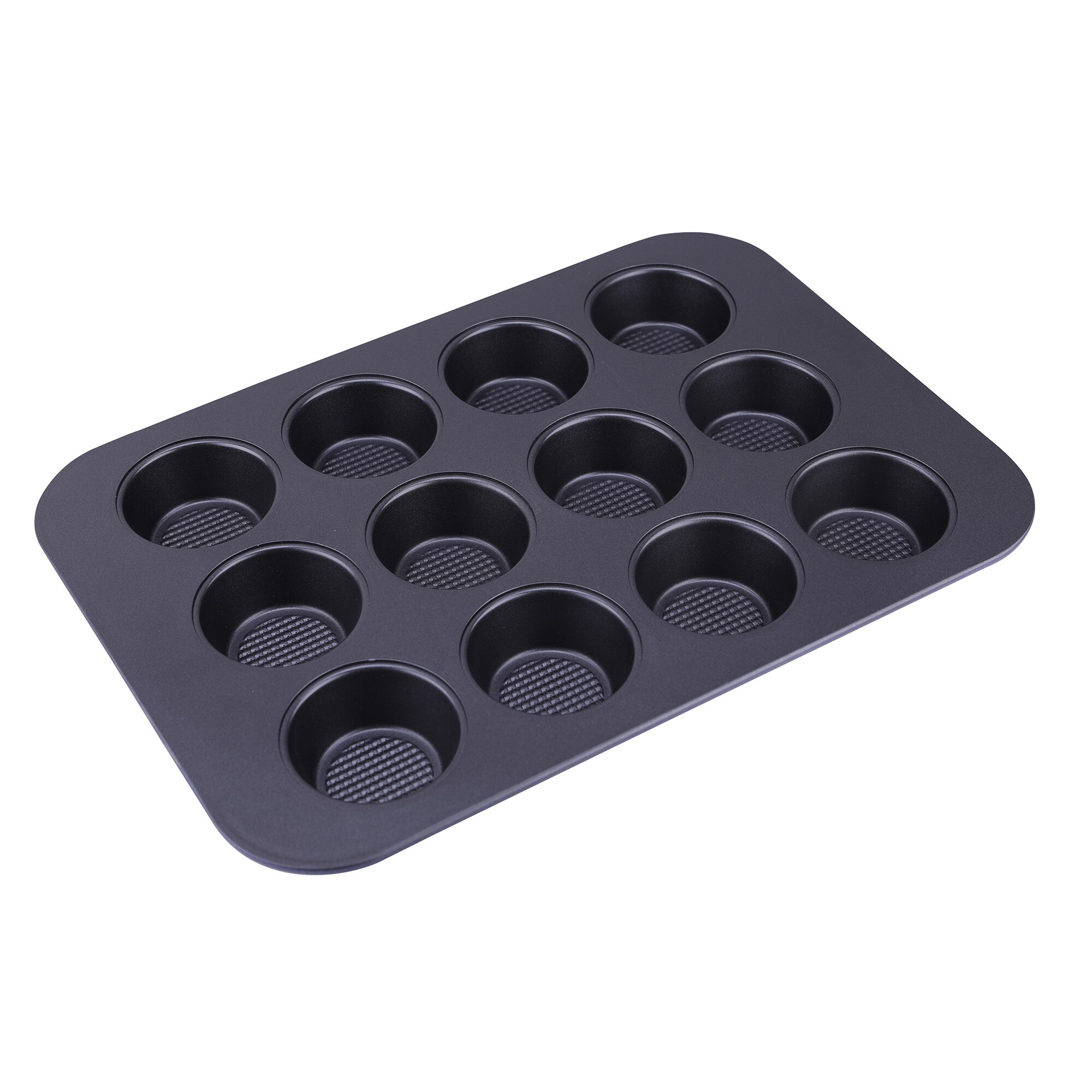 Tava pentru briose/prajituri, Amercook, 12 forme, 40 x 28 cm, otel ...
