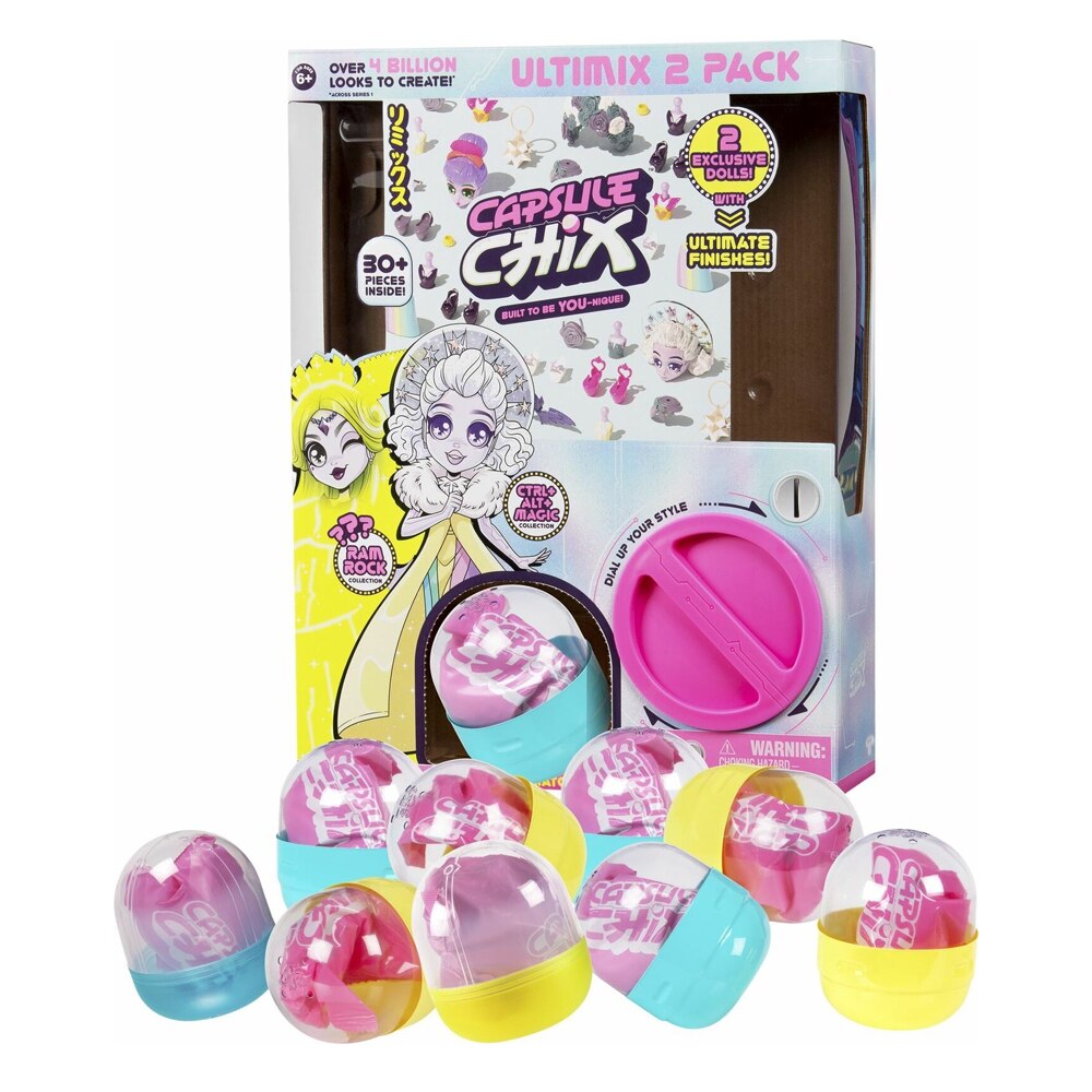 Set As Capsule Chix Ultimix 2 Pack Ram Rock Ctrl + Alt + Magic ...