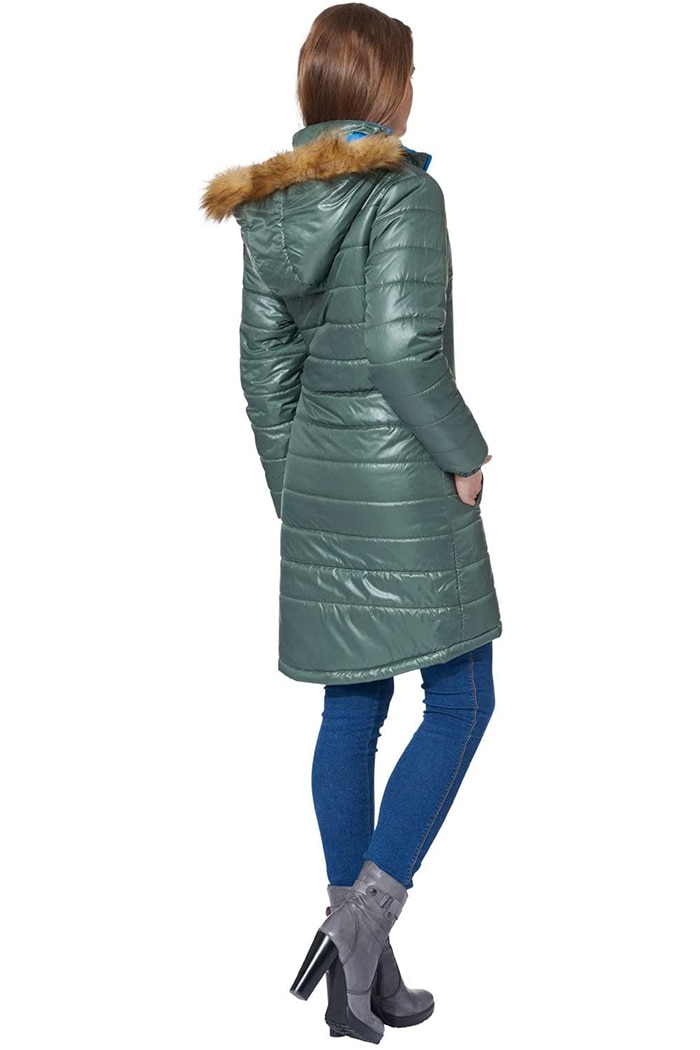 Geaca, Malexxius, Poliester, Marime 2XL, Verde inchis - eMAG.ro