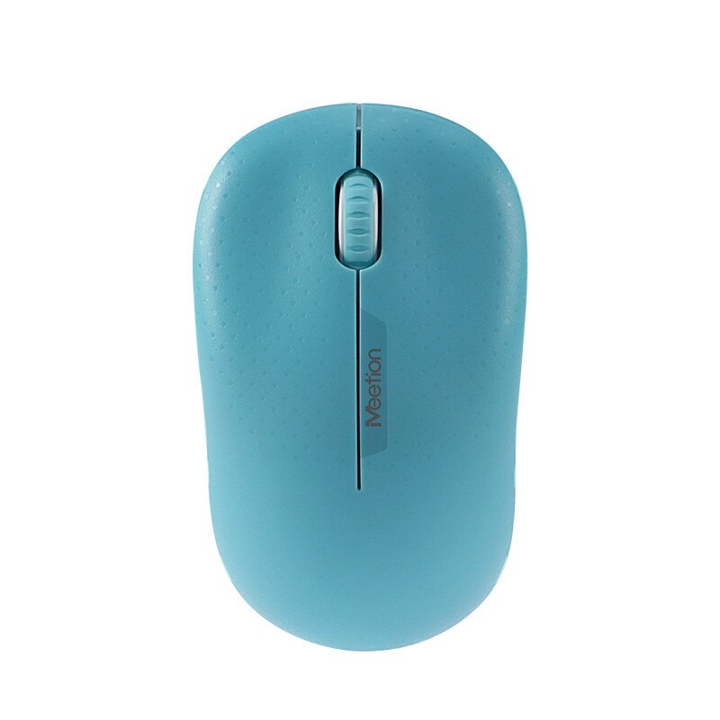 Mouse office wireless, Meetion R545, Cyan - eMAG.ro