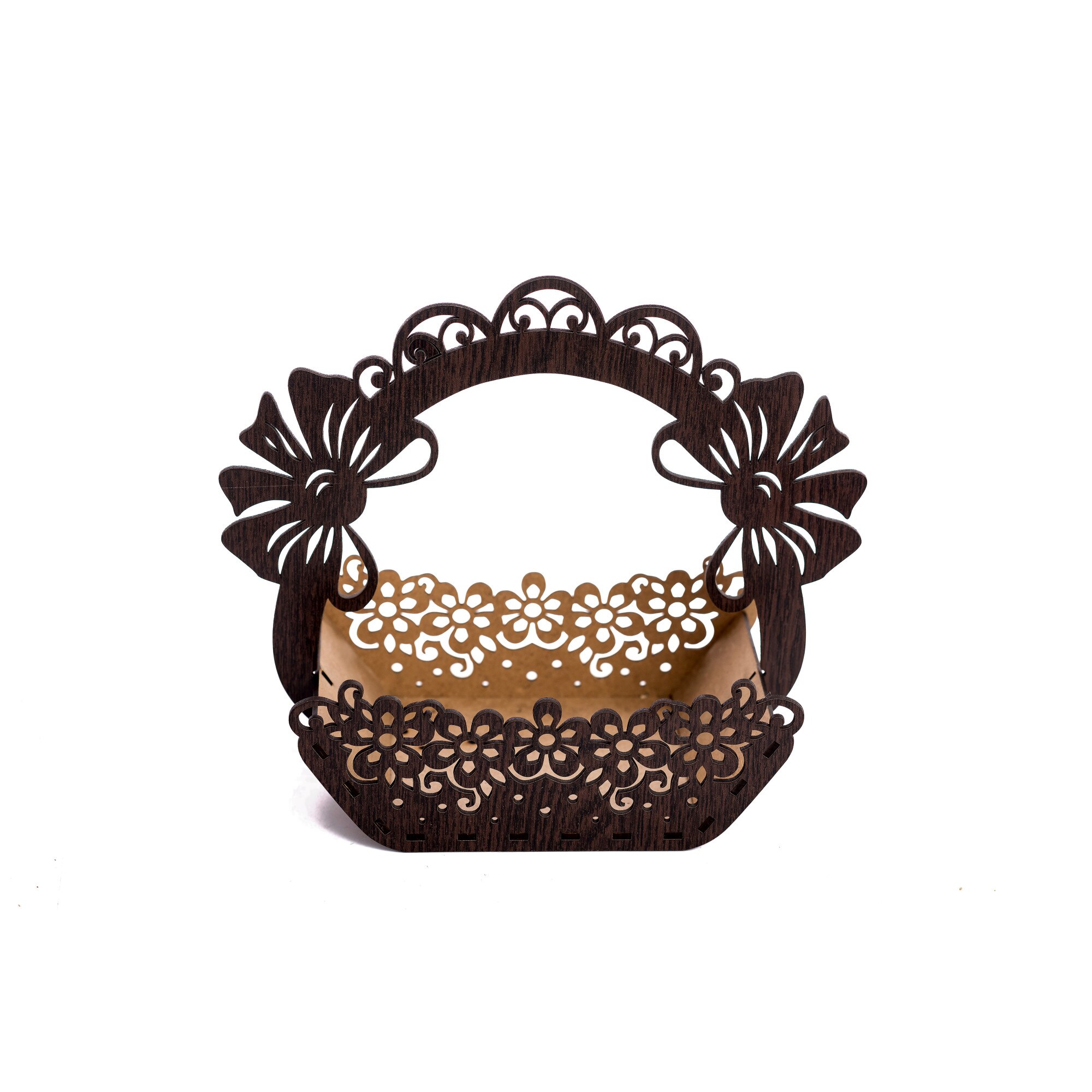 Cosulet decorativ, MDF, DekoLaser, CD1046, 20x17 cm - eMAG.ro