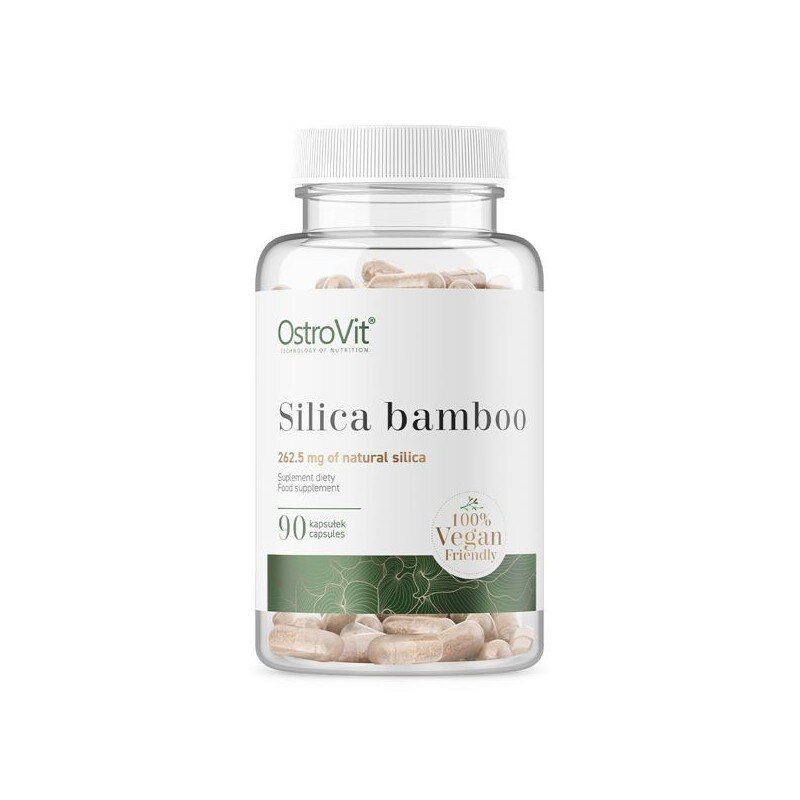 OstroVit Silica Bamboo VEGE 90 Capsule (Siliciu din bambus pentru ...