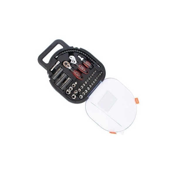 Trusa de scule HedoTools, 64 piese Argintiu - eMAG.ro