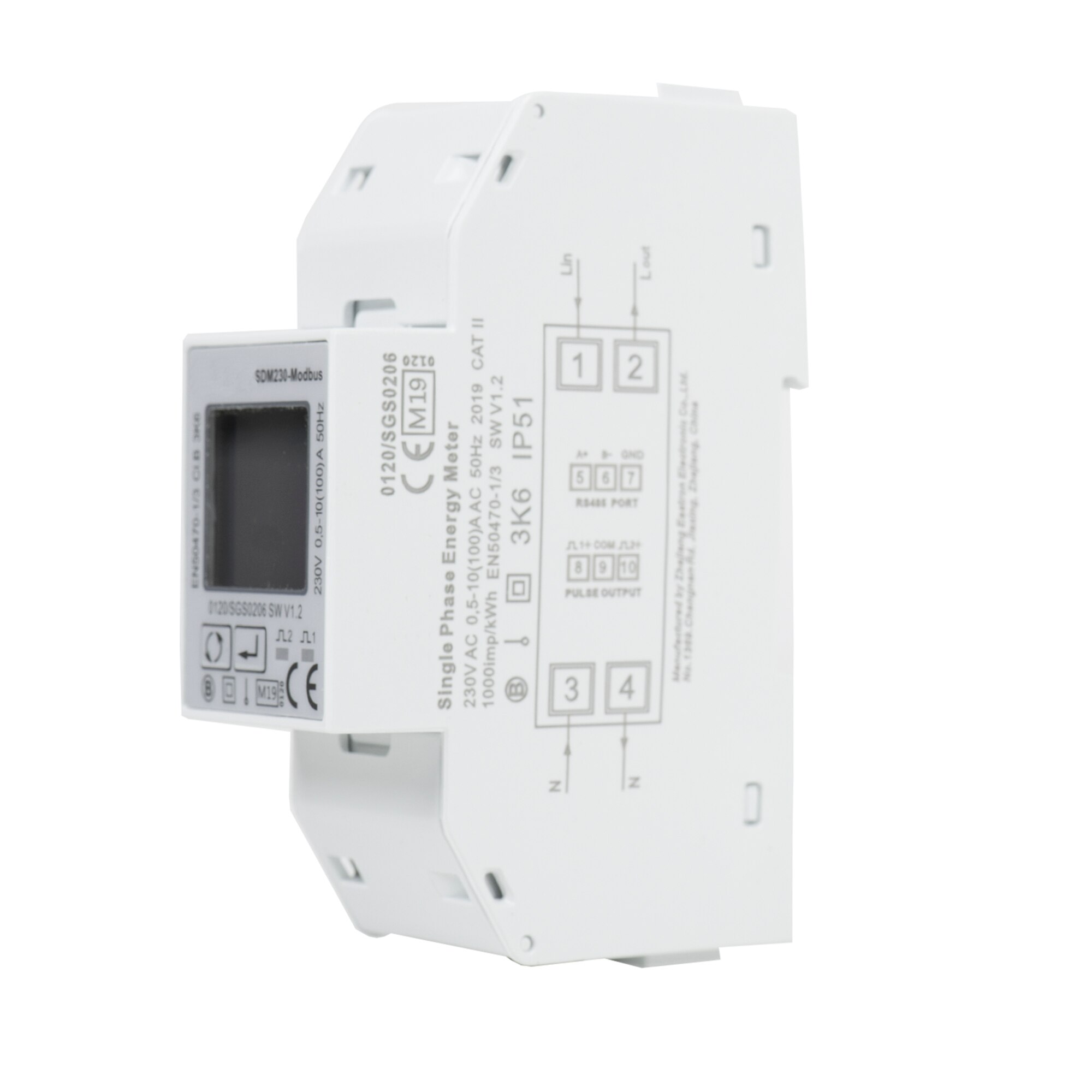 Contor electronic bidirectional PNI CONT230BUS pentru conectare ...