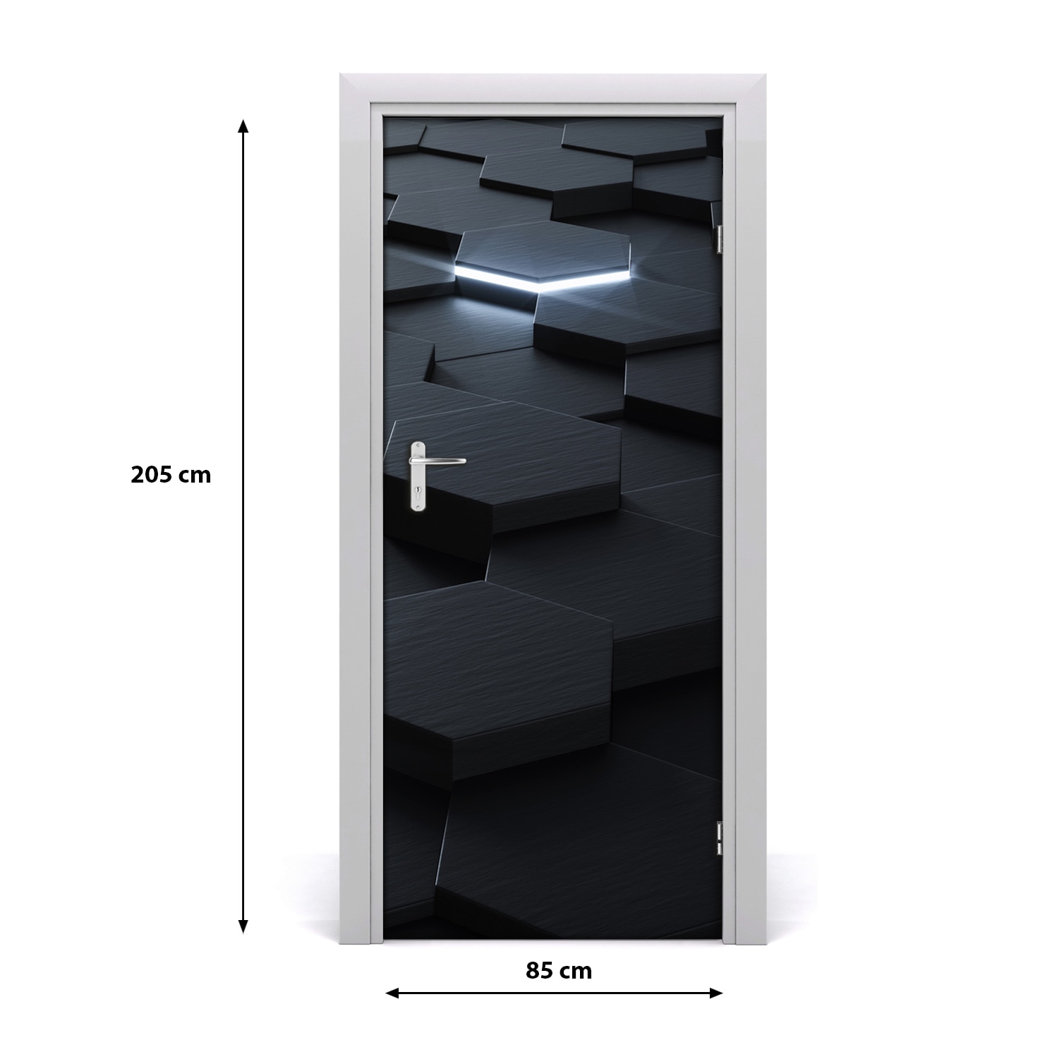 Stickere decorative, Tulup, Autocolante pentru usi, model Rezumat de ...